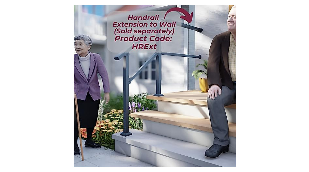 CHR Hand Rails for Steps - Durable & Easy Installation