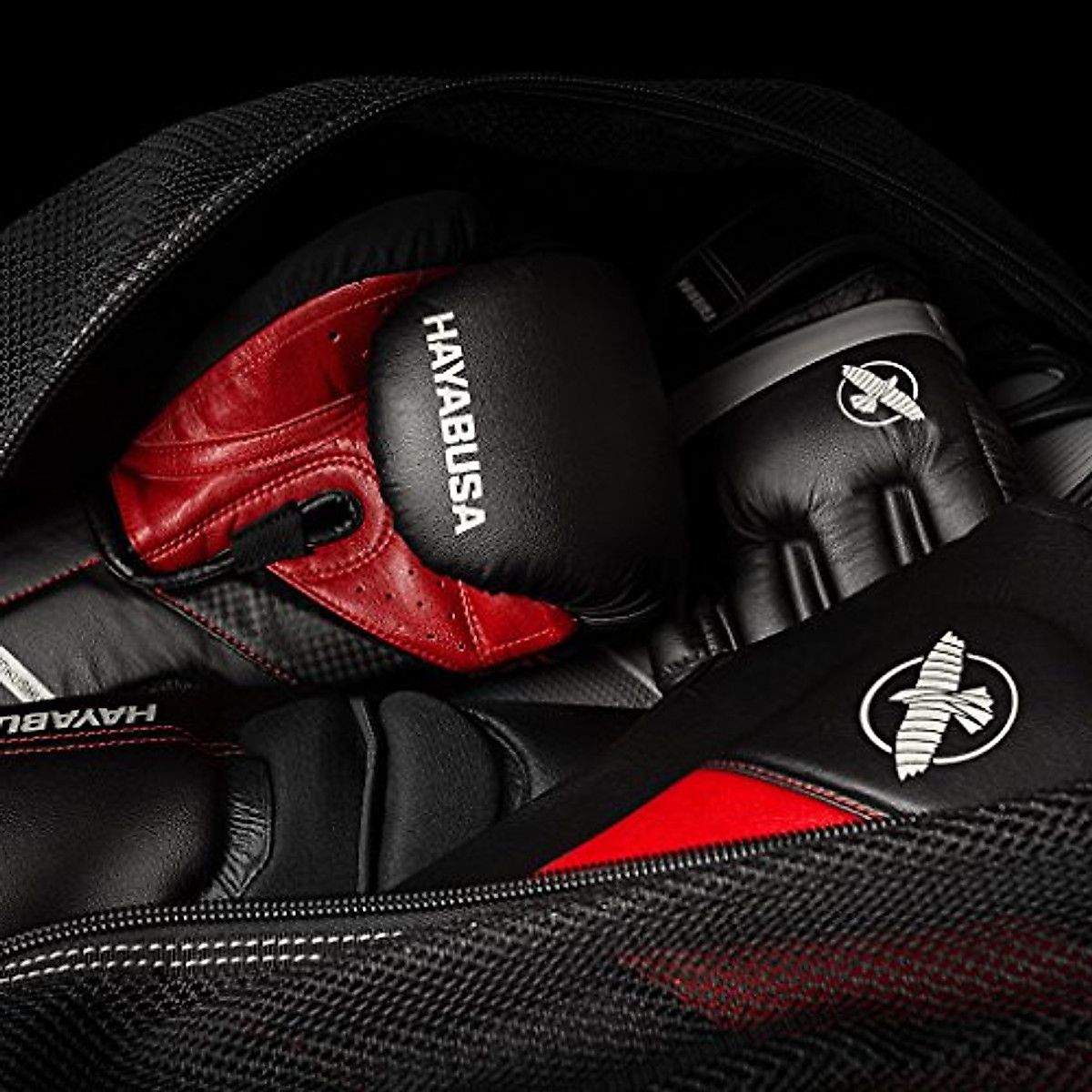 Hayabusa Ryoko Mesh Gear Bag - Black/Grey, 70L