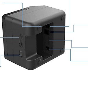 KXDFDC Desktop Pos Label Printer Receipt Thermal Printer 2inch 58mm