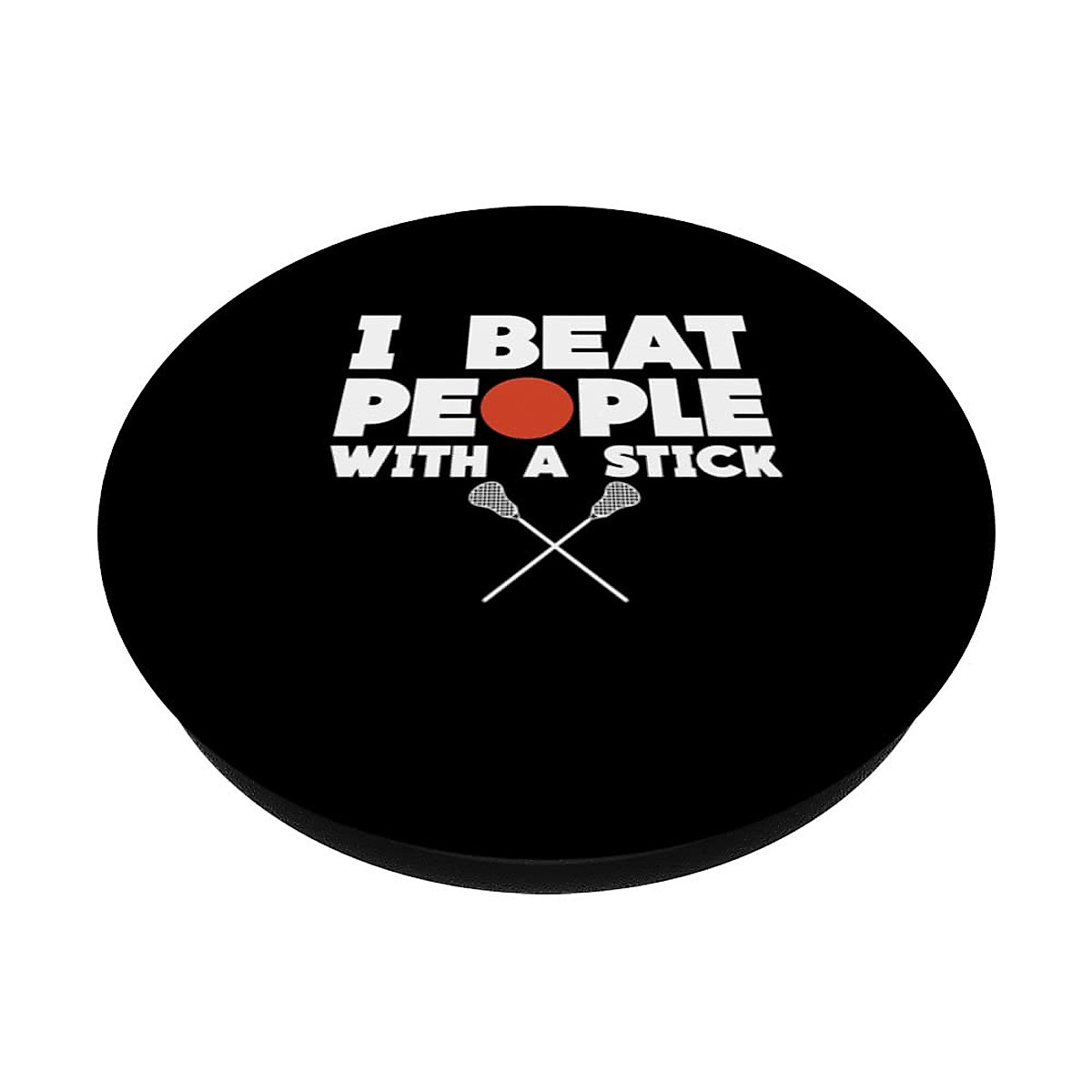 I Beat People With A Stick PopSockets Swappable PopGrip