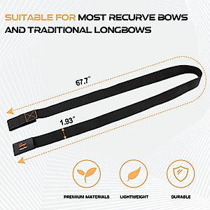 SUNYA Archery Bow String Tool for Recurve Bows Longbows