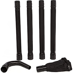 Greenworks 40V (185 MPH) Brushless Cordless Blower/Vacuum with GK0A00 Universal Gutter Kit