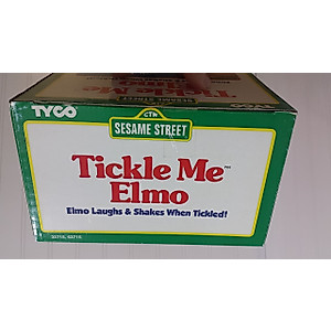 Jim Henson Productions, Inc. Tickle Me Elmo Original 1995 Vintage Plush Doll by Tyco