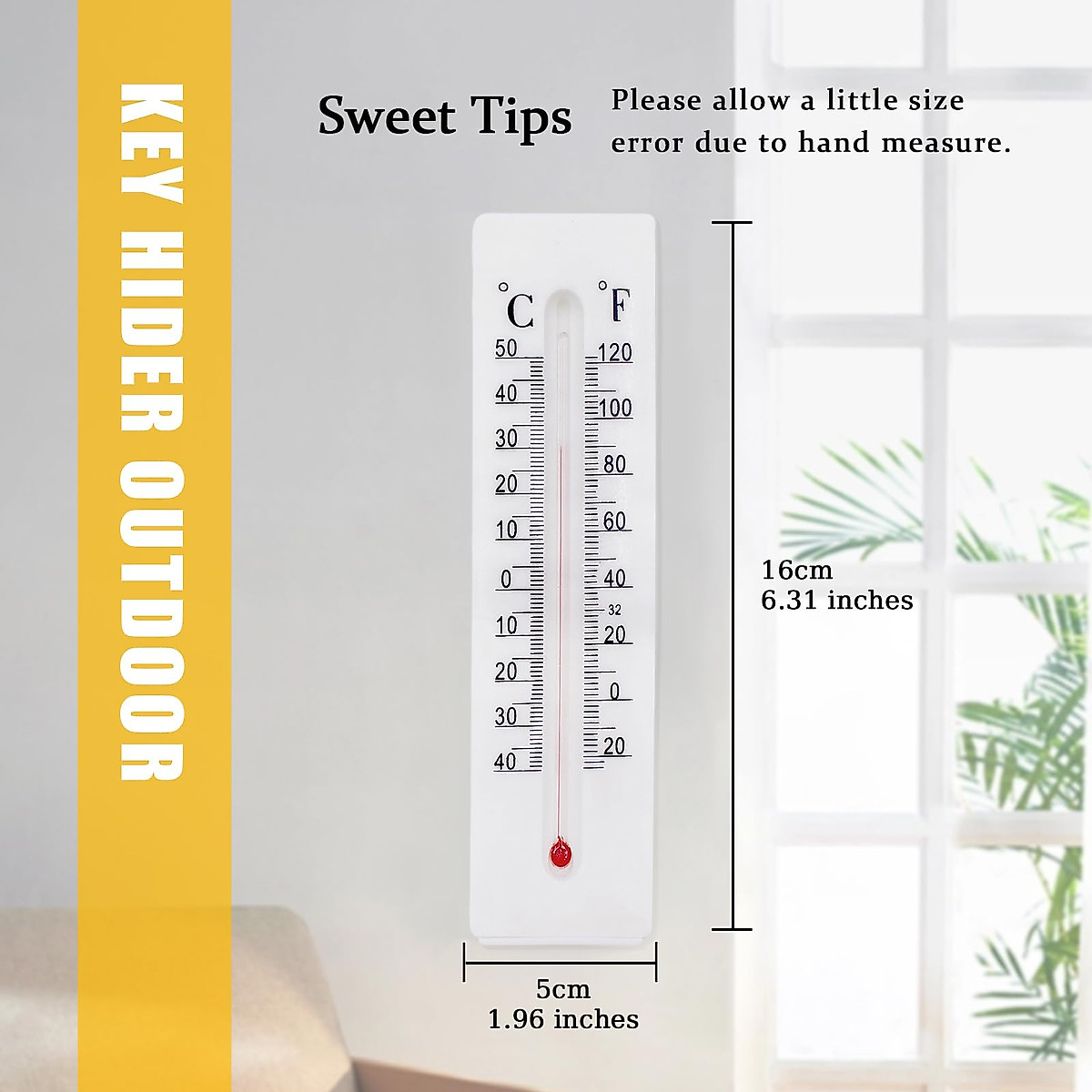 Dexspoeny Hide a Key Outside, Hidden Safe Hide a Key Hiders Outside, Key Hidden Storage, Hidden Key Holder for Outside Secret Storage Spare Key, Coins, Money Hider Outdoor Key Hider