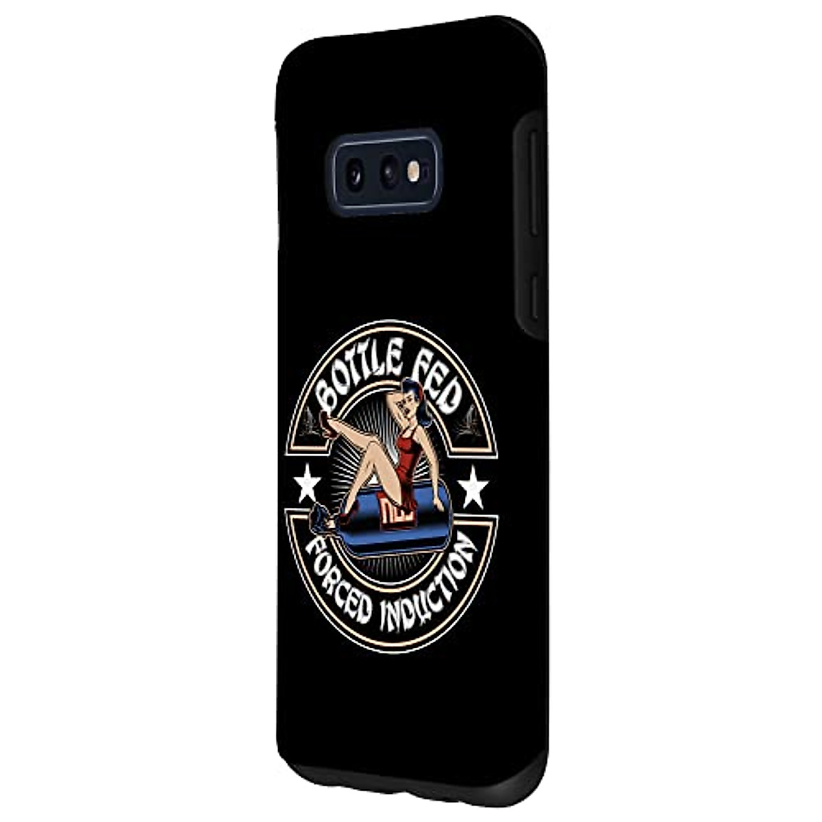 Galaxy S10e Funny Drag Racing Import Cars Power Adder NOS Bottle Fed Case