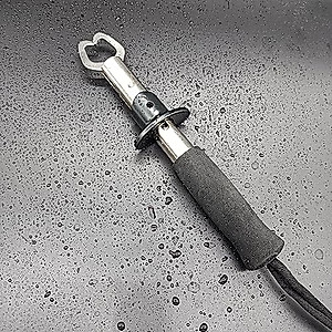 MOREFISHING Fishing Pliers with Lanyard,Saltwater Resistant Fishing Tools,Hook Remover,Line Cutter,Ice Fishing Gear,Fly Fishing