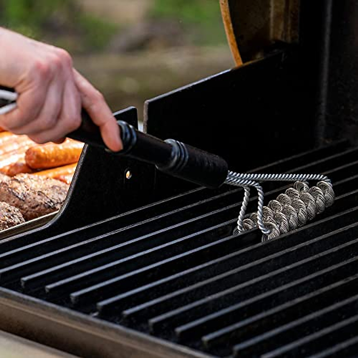 GrillGrate Essential Accessories Set - Grilling Tongs, Grilling Scraper, and Grilling Brush - Maximize The Impact of GrillGrates - Accessories for Better Grilling