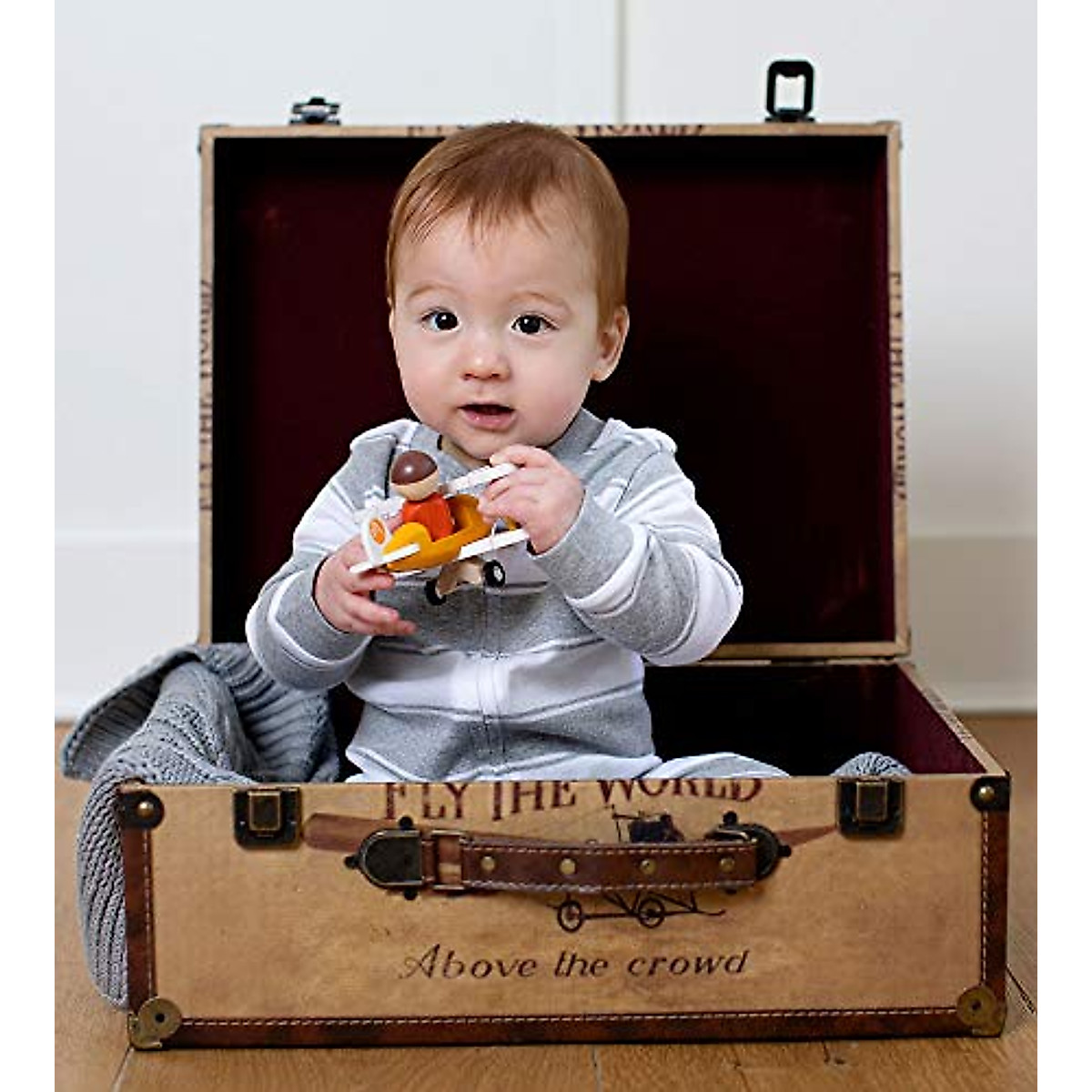 Burt's Bees Baby Sleep and Play PJs, 100% Organic Cotton One-Piece Zip Front Romper Jumpsuit Pajamas