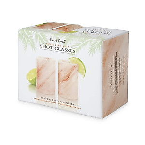 Final Touch Himalayan Salt Shot Glasses, Set of 2 (TQ5602)