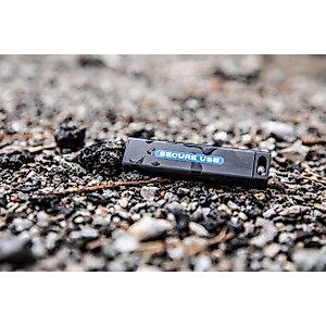 Secure Data 32GB SecureUSB KP Encrypted FlashDrive with KeyPad Pin Authentication, 32 GB
