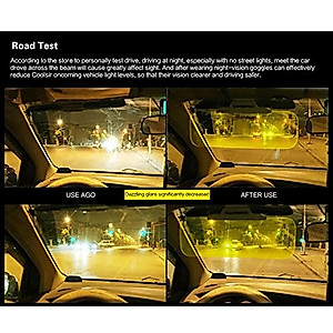 Runspeed Night Driving Glasses Anti Glare Polarized Aviator Sunglasses for Men Women Rainy Safe HD Night View Vision Goggles with Yellow UV400 TAC Lenses for Sports Outdoor Activities (Black025)