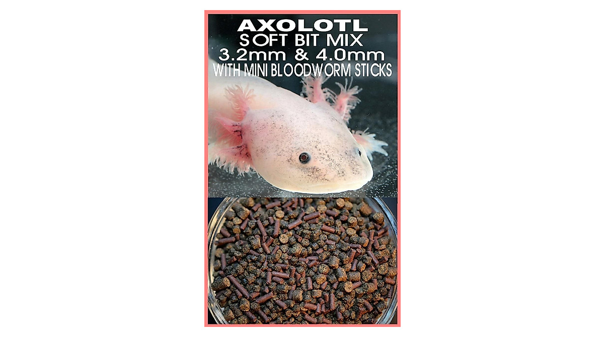 Gourmet Axolotl Soft Food Pellet Mix 2oz - ABF7