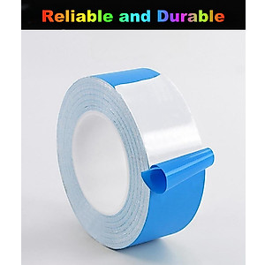 Double Sided Tape Heavy Duty 2 inch x 50FT Thermal Adhesive Tape Insulation/ High Temp Resistant Two Sides Super Sticky Fabric Tape for Mount Heatsink, DIY Crafts Make, Fixed Carpet, Woodworking Item