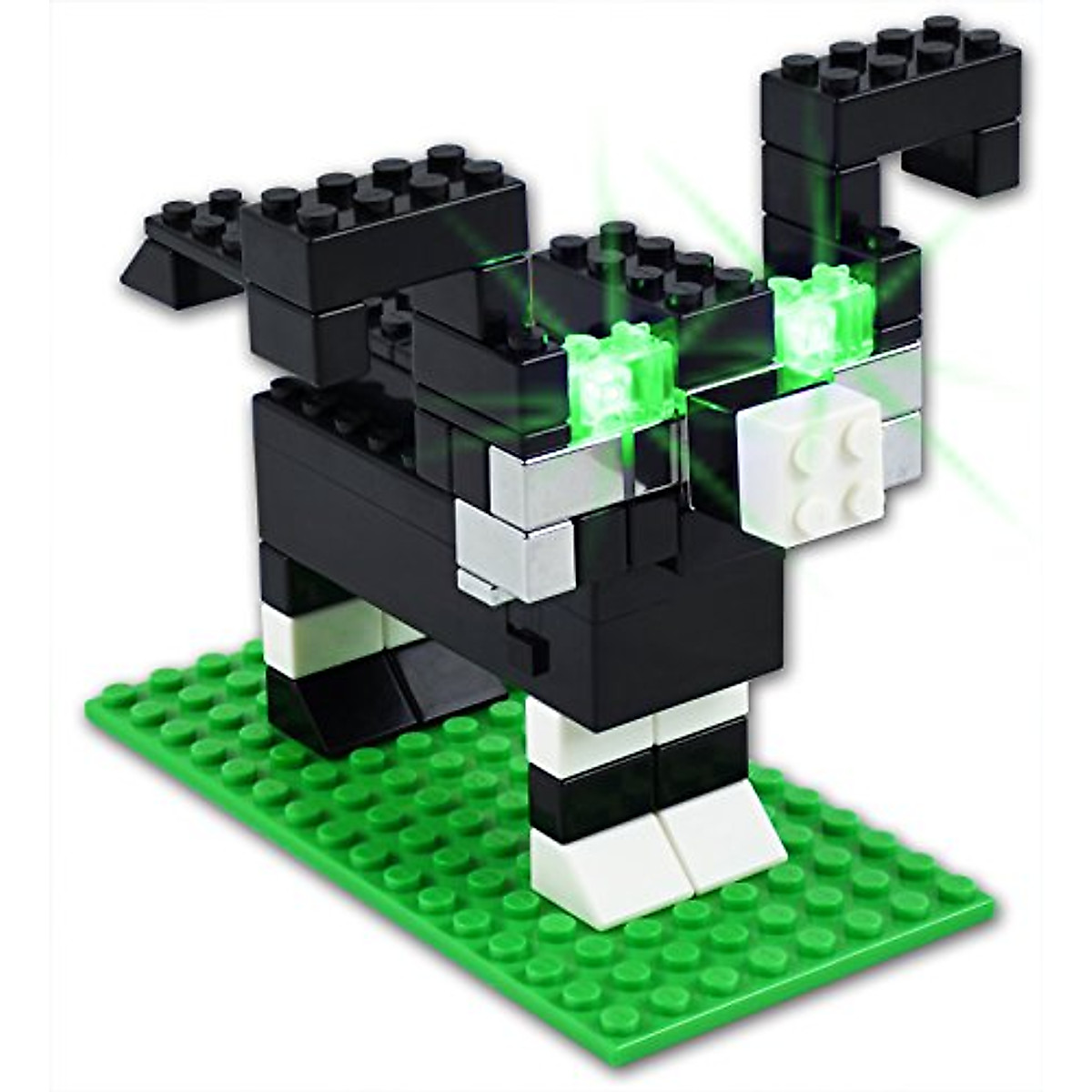 E-Blox Stories Blox Builder - The Island LED Light-Up Building Blocks Stories Toy Set for Kids Ages 8+