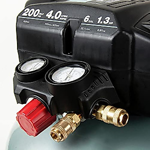 Metabo HPT Air Compressor | THE TANK™ | 200 PSI | 6 Gallon | Pancake | EC914S