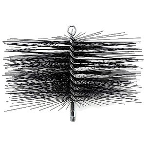 Midwest Hearth Rectangle Wire Chimney Cleaning Brush (6" x 10" Rectangle) Made in USA