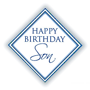 Chuck's Card-O-Rama - Son Birthday Card - MADE in USA - Excellent Card Stock, Envelope Included - 5" x 7.75" - Packaged in Extra Sturdy Mailer - 95584 - Perfect Greeting Card