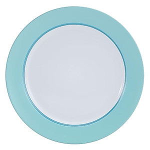 Pfaltzgraff Grayson Teal 12 Piece Dinnerware Set, Service for 4