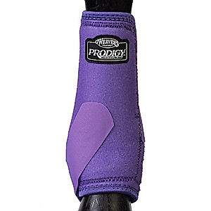 Weaver Leather Prodigy Athletic Boots , Grape, Large