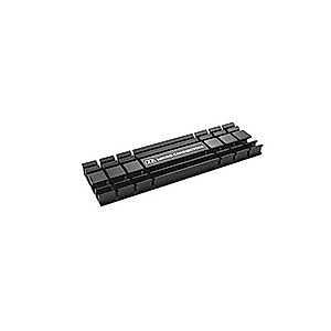 Micro Connectors M.2 SSD 5mm Low-Profile Heat Sink Compatible with PS5 and PC (NGFFM2-HS804-BK) Black