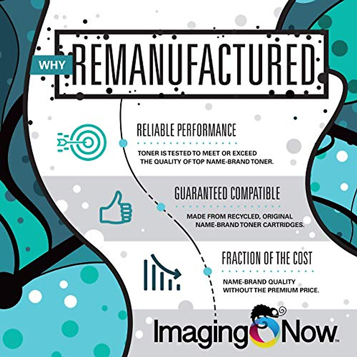 IMAGINGNOW – Eco-Friendly OEM Toner Compatible with Brother TN-420, TN420 – Premium Cartridge Replacement for Printers HL-2270DW MFC-7860DW