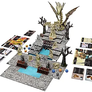 Descent: Legends of the Dark Board Game - Epic Dungeon-Crawling Adventure! Cooperative Strategy Game for Kids & Adults, Ages 14+, 1-4 Players, 3-4 Hour Playtime, Made by Fantasy Flight Games