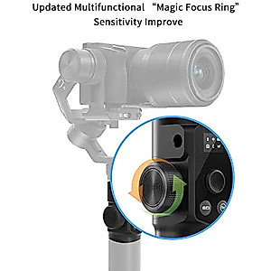 FeiyuTech G6 Max 3-Axis Handheld Gimbal Stabilizer (G6 Plus Upgrade Ver) for Mirrorless Camera Like Sony a7 w/Short Lens,Action Camera Gopro,Smart Phone iPhone 11 Pro Max 8,1.2Kg Payload,Splash Proof