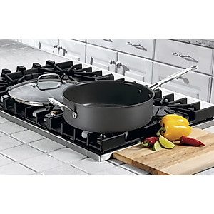 Cuisinart 633-30HP1 Chef's Classic 5.5-Quart Saute Pan Nonstick-Hard-Anodized, Black