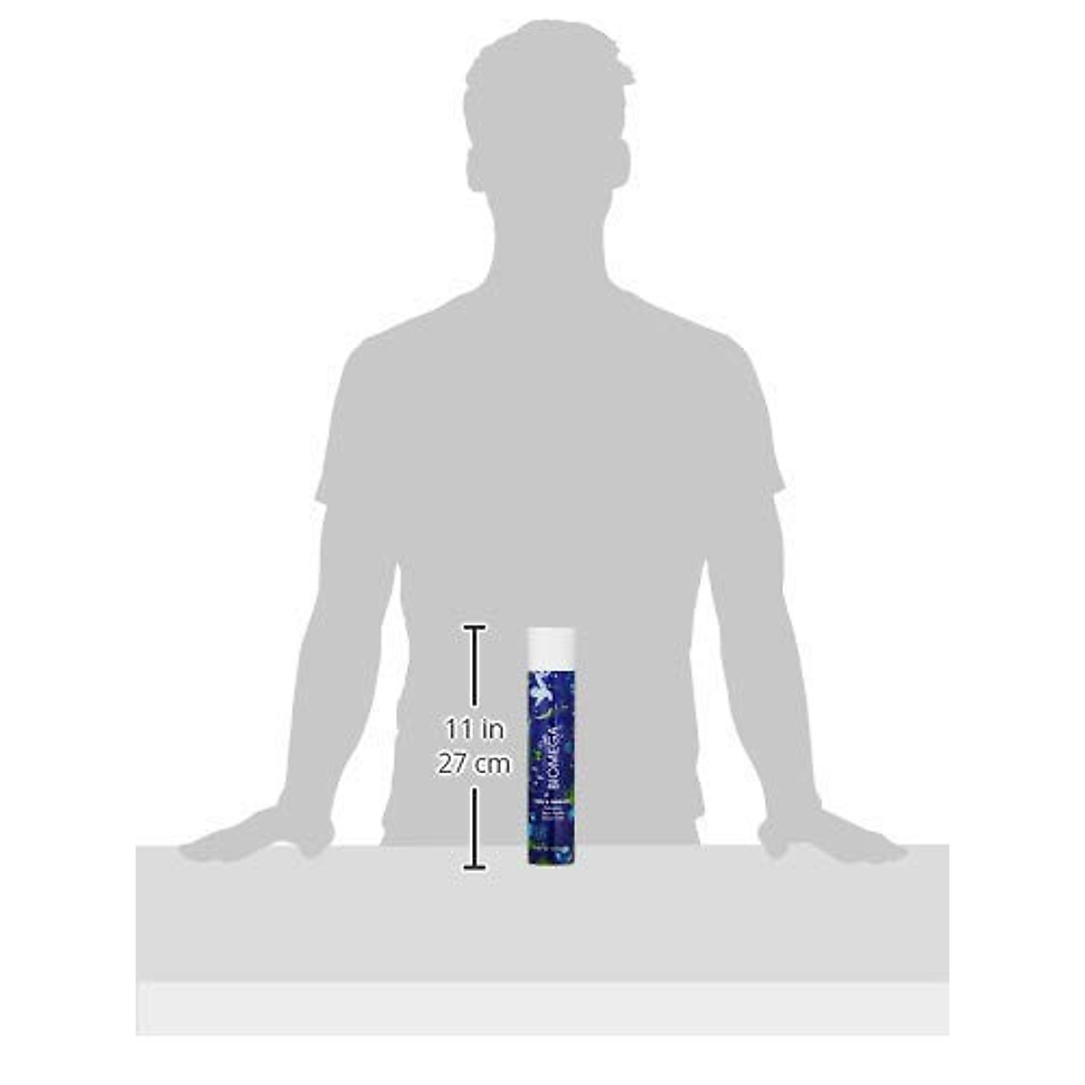 BIOMEGA. Firm and Fabulous Hairspray, 10 Oz, Firm-Hold Hairspray, Leaves Hair Brushable, Ultra-Shiny, and Frizz-Free, UV Protectants Keeps Color Vibrant