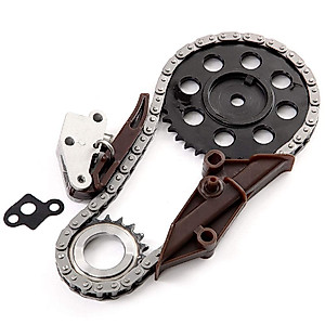 OCPTY Timing Chain Kit Oil Pump Fit for 1990-1994 for Ford Aerostar, 1994 for Mazda B4000