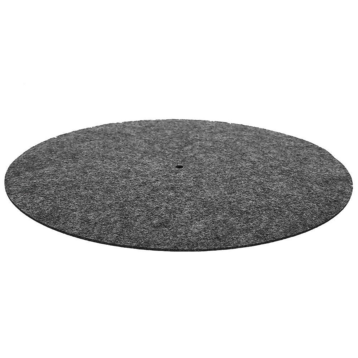 Turntable Platter Mat Slip Mat Anti-Vibration Pad Improves Sound & Performance for Record Players(Black)