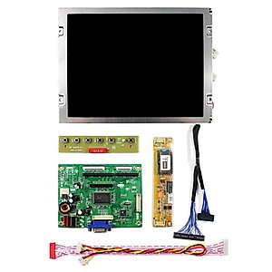 VSDISPLAY 8.4" 8.4 inch IPS LCD Screen AA084VC03 640X480 Display with VGA LCD Controller Board