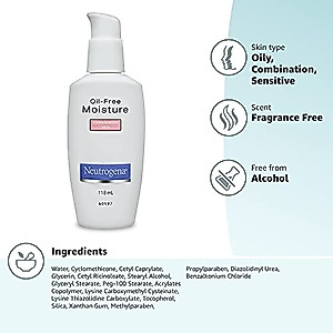 Neutrogena Oil-Free Moisture, Combination Skin, 4 Ounce