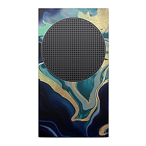 Head Case Designs Officially Licensed Monika Strigel Indigo Art Mix Vinyl Sticker Gaming Skin Case Cover Compatible with Xbox Series S Console