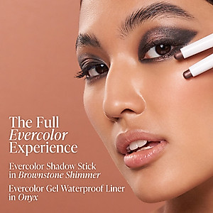 Mally Beauty Evercolor Gel Waterproof Eyeliner - Walnut - Creamy Long-Lasting Smudge-Proof Gel Formula - Retractable Eye Liner