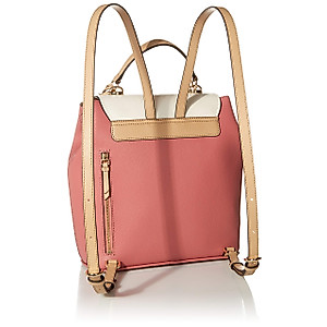 Calvin Klein Women's Leilani Micro Pebble Backpack, Deep Black, One Size