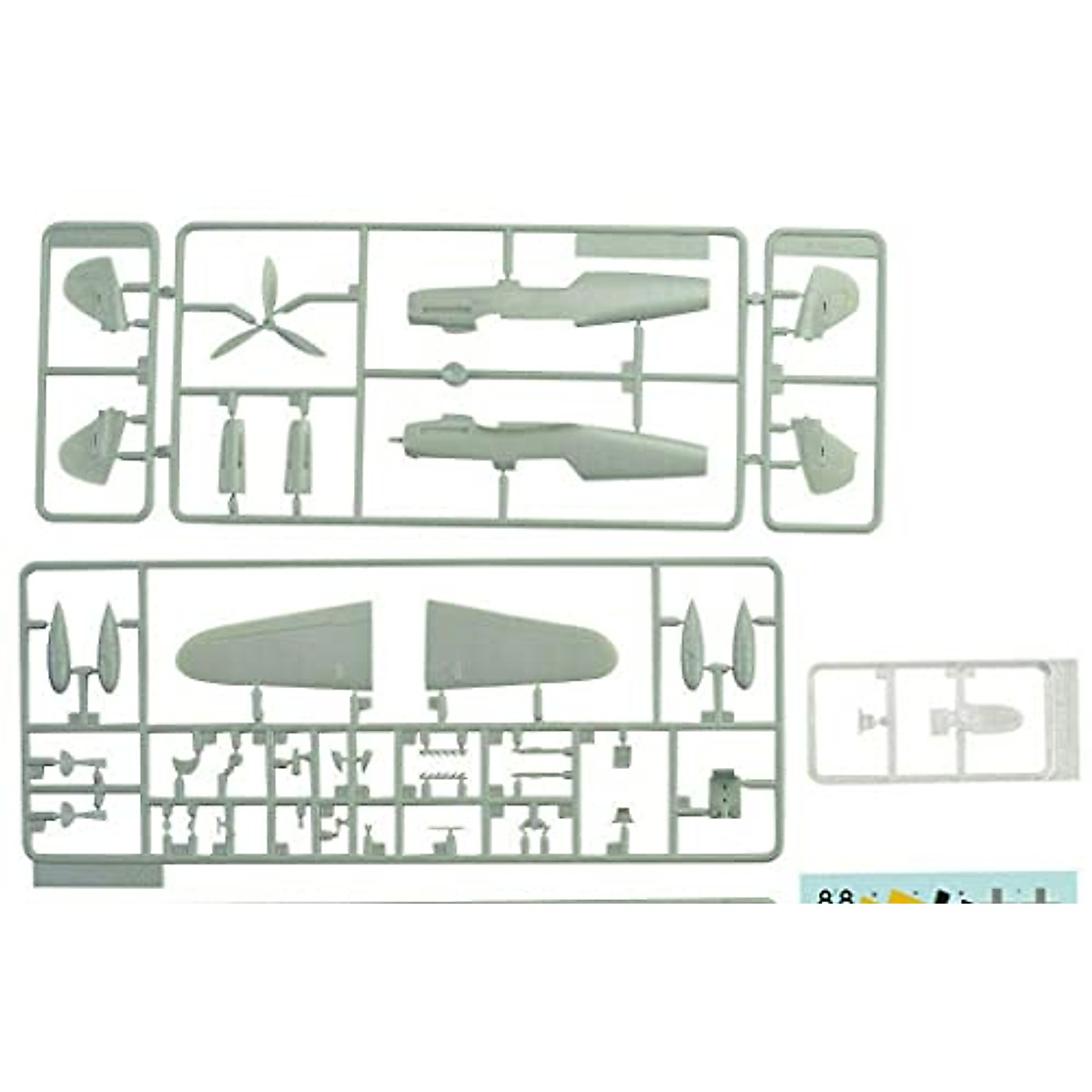 Premium Hobbies Bf 109 G-14 Black Tulip 1:72 Plastic Model Airplane Kit 127V
