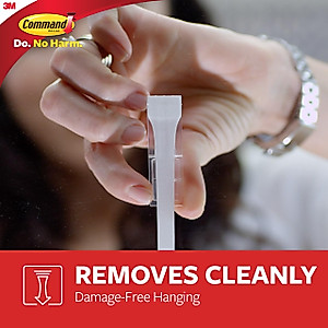Command Jumbo Utility Hooks, Damage Free Hanging Wall Hooks with Adhesive Strips, No Tools Wall Hooks for Hanging Decorations in Living Spaces, 1 White Hook and 4 Command Strips