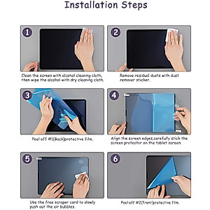 [2 Pack]Nusign 10.2‘’ Paperfeel blue light Screen Protector ,Compatible with iPad 9/8/7 (10.2-Inch, 2020/2019 Model, 9th,8th / 7th Generation).Anti-Blue Light (Eye Care) Protection. Anti-Glare Matte Surface for Drawing, Great Sensitivity. Scratch Proof