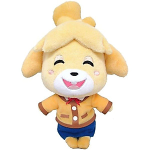 Little Buddy USA Animal Crossing New Leaf Smiling Isabelle/Shizue 8"" Plush, Multi-Colored, 6""" (1309)