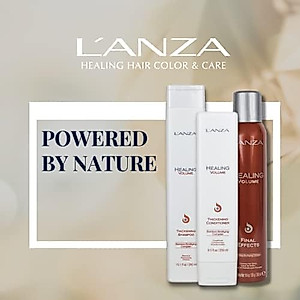 L'ANZA Healing Volume Final Effects Hair Spray with Strong Hold Effect, Boosts Shine, Volume, and Thickness for Fine and Flat Hair, Rich With Bamboo Bodifying Complex and Keratin (10.6 Fl Oz)