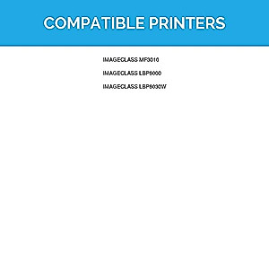 LD Compatible Toner Cartridge Replacement for Canon 125 3484B001AA (Black, 2-Pack)