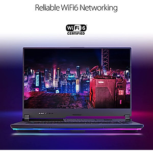 ASUS 2023 New ROG Strix Flagship G15 Gaming Laptop: 15.6" FHD 144Hz IPS Display, AMD Gaming 8-Core Ryzen 7-4800HX, 64GB DDR5, 1TB SSD, 6GB GeForce RTX 3060, WiFi-6, Backlit-KYB, USB-C, Win11H, T.F