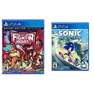 Them's Fighting Herds: Deluxe Edition (PS4) and Sonic Frontiers - PlayStation 4 Bundle