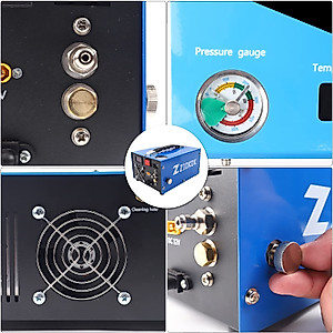 PCP Air Compressor, 4500Psi/30Mpa Oil/Water-Free High Pressure Air Compressor Pump.