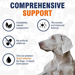 Yeast Infection Treatment for Dogs ◆ Dog Yeast Infection Treatment ◆ Dog Paw Yeast Infection Treatment ◆ Yeast Treatment for Dogs ◆ Herbal Dietary Supplement ◆ Beef Flavor ◆ 2 Oz
