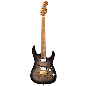 Charvel Pro-Mod DK24 HH 2PT Electric Guitar - Trans Black Burst