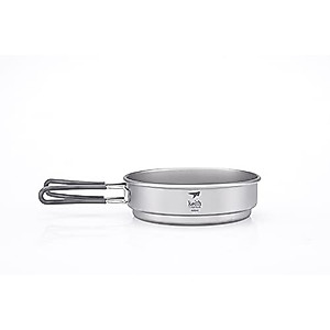 Keith Titanium Ti6012 2-Piece Pot and Pan Cook Set - 1200ml