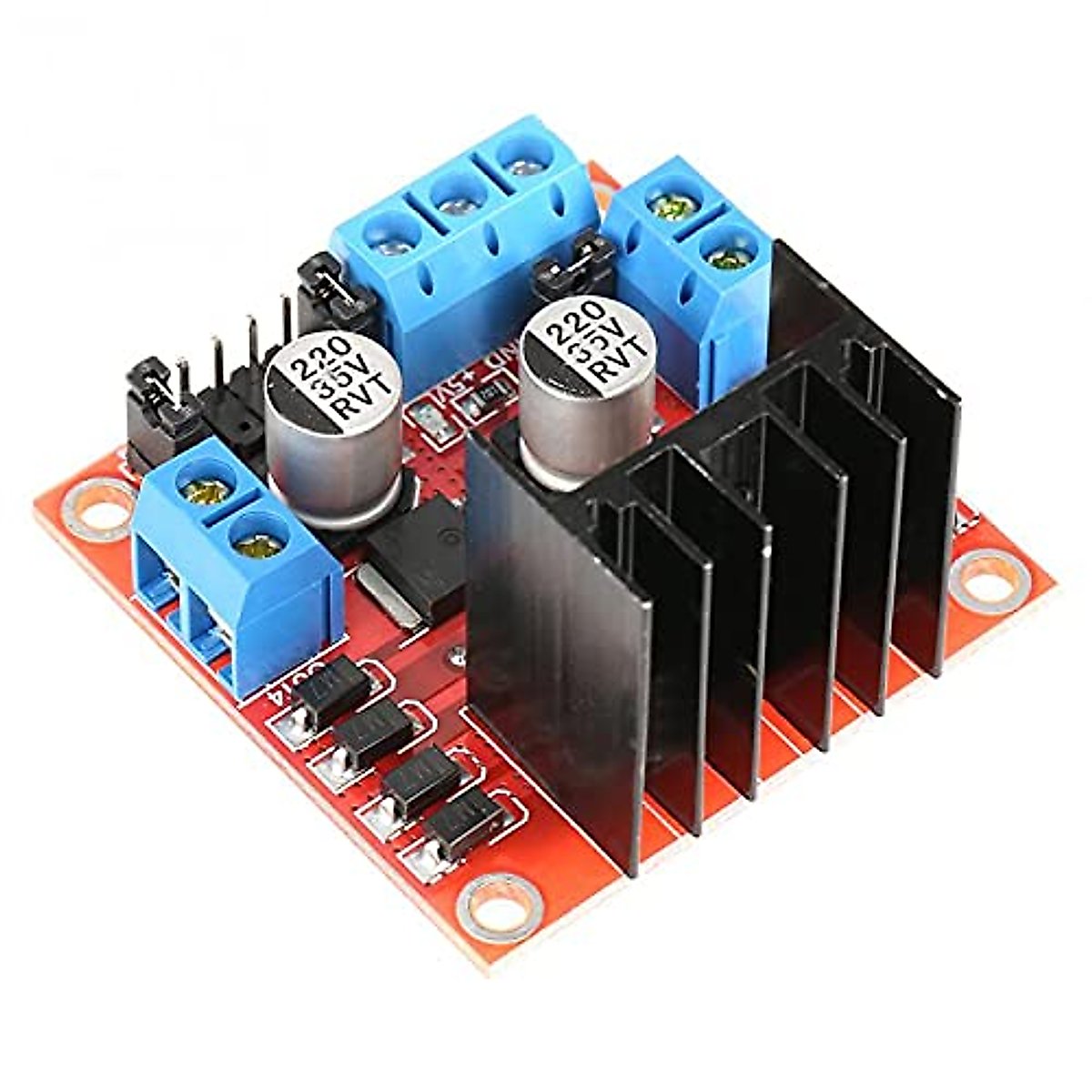 Davitu Motor Driver - 1pc DC Motor Driver Stepper Motor Driving Module L298N Module H Bridge Driver Board Module for Stepper Motor Smart Car Robot
