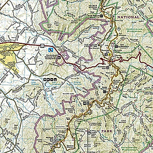 Shenandoah National Park Map (National Geographic Trails Illustrated Map, 228)